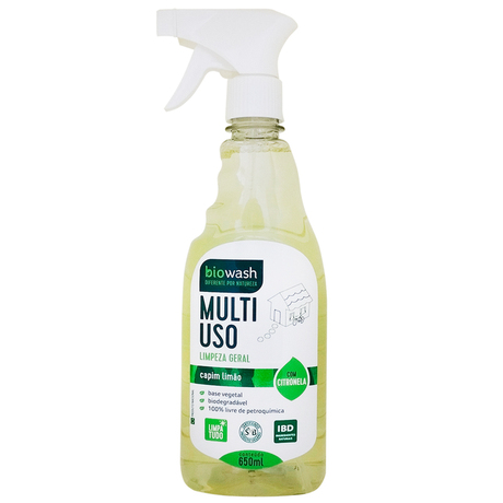 Multiuso Capim Limão Spray Biowash 650ml - Multiuso Capim Limão Spray ...