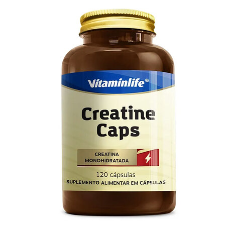 Creatine Caps Creatina Monohidratada Vitaminlife 120 cápsulas ...