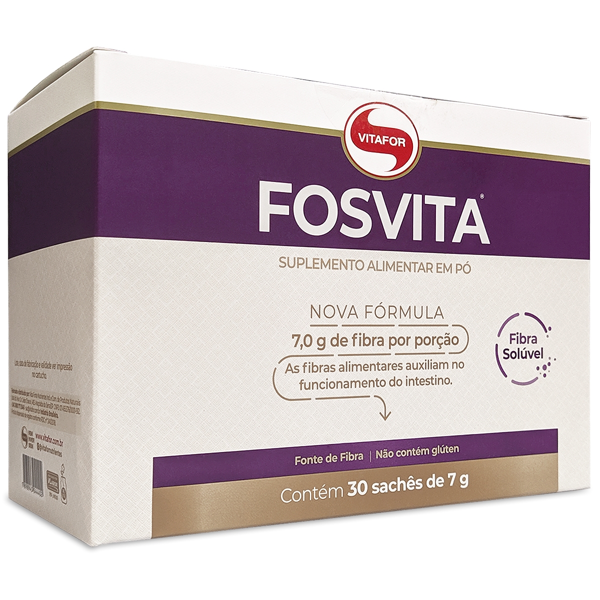 Fosvita Vitafor 30 sachês de 7g - Fosvita Vitafor 30 sachês de 7g - VITAFOR