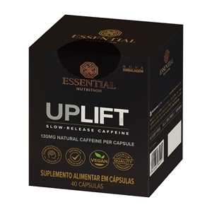 UpLift Cafeína e Óleo de Cártamo Essential 40 Cápsulas - UpLift Cafeína ...