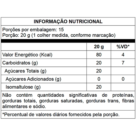 Carbolift Palatinose Essential Nutrition 300g - Carbolift Palatinose ...