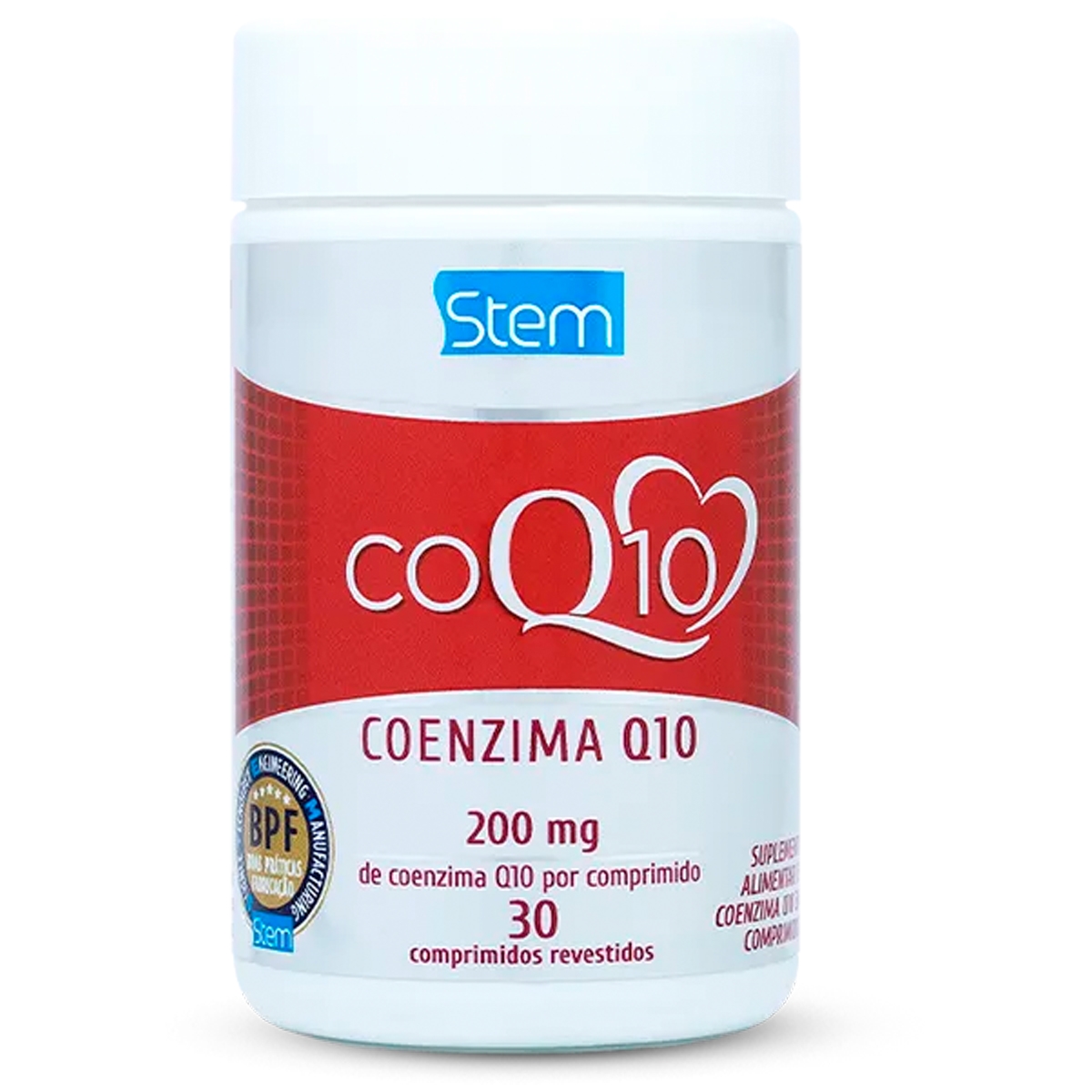 Coq10 200mg Stem 30 Comprimidos - Coq10 200mg Stem 30 Comprimidos - STEM