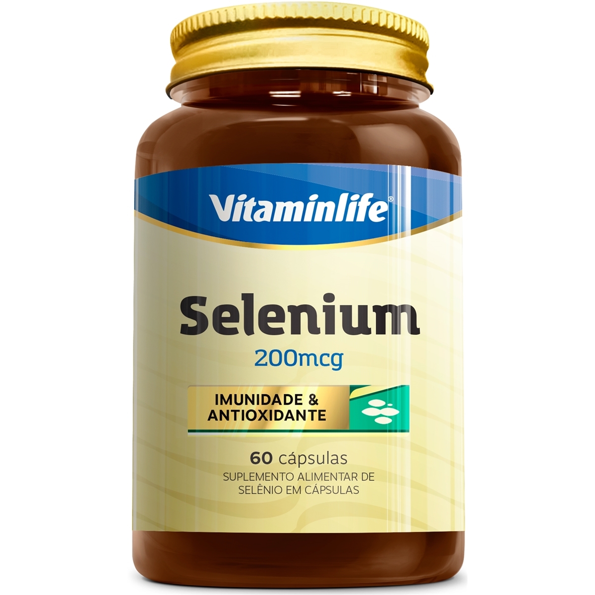 Selênio 200mcg Vitaminlife 60 Cápsulas - Selênio 200mcg Vitaminlife 60 ...