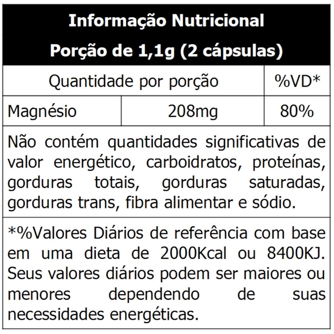 Kit 3 Tri Magnésio Vitalab 60 Cápsulas - Kit 3 Tri Magnésio Vitalab 60 Cápsulas - VITALAB