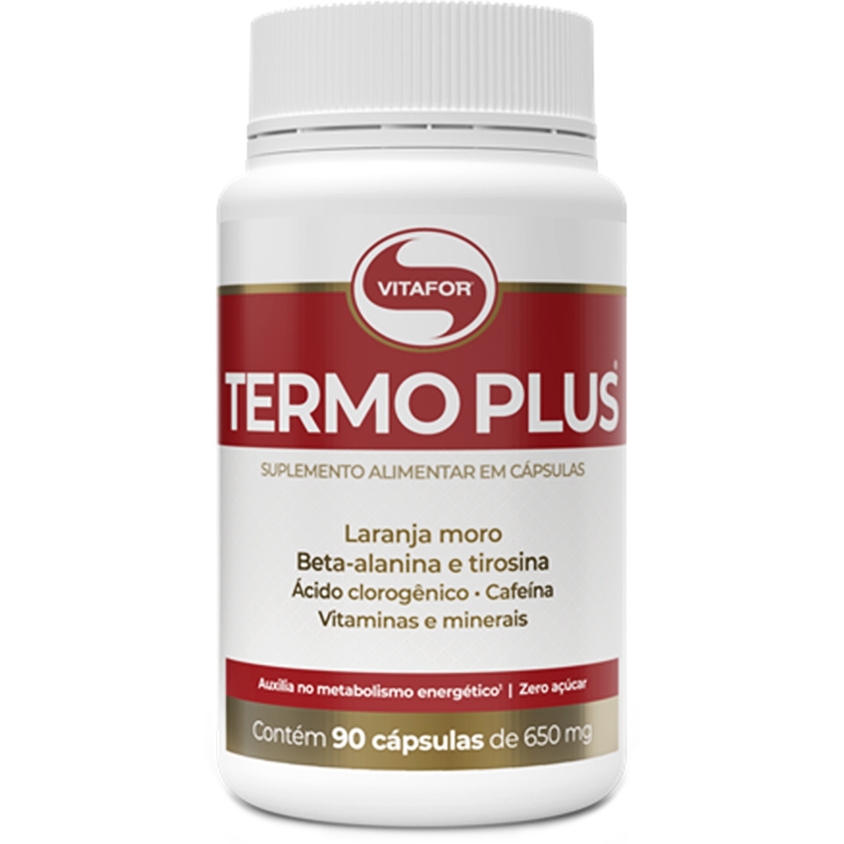 Termo Plus Vitafor 90 Cápsulas - Termo Plus Vitafor 90 Cápsulas - VITAFOR