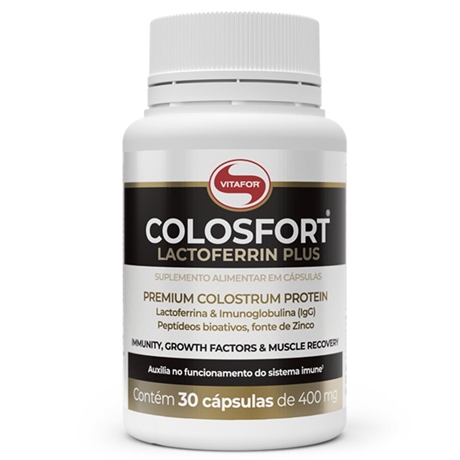 Colosfort Colostrum Protein Lactoferrin Plus Vitafor 30 Cápsulas ...
