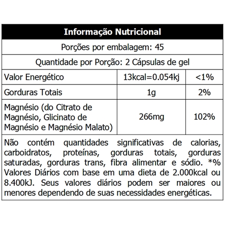 Citrato de Magnésio Now Foods 90 Cápsulas - Citrato de Magnésio Now ...