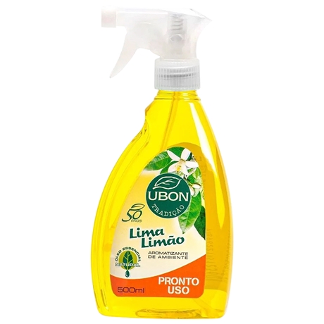 Aromatizante de Ambiente Lima Limão Spray Ubon 500ml - Aromatizante de ...