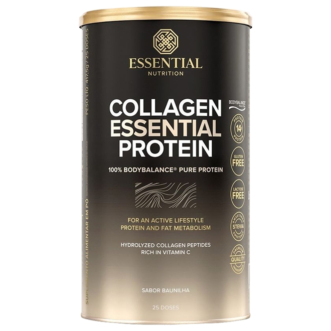 Collagen Bodybalance Essential Protein 417,5g Baunilha - Collagen ...
