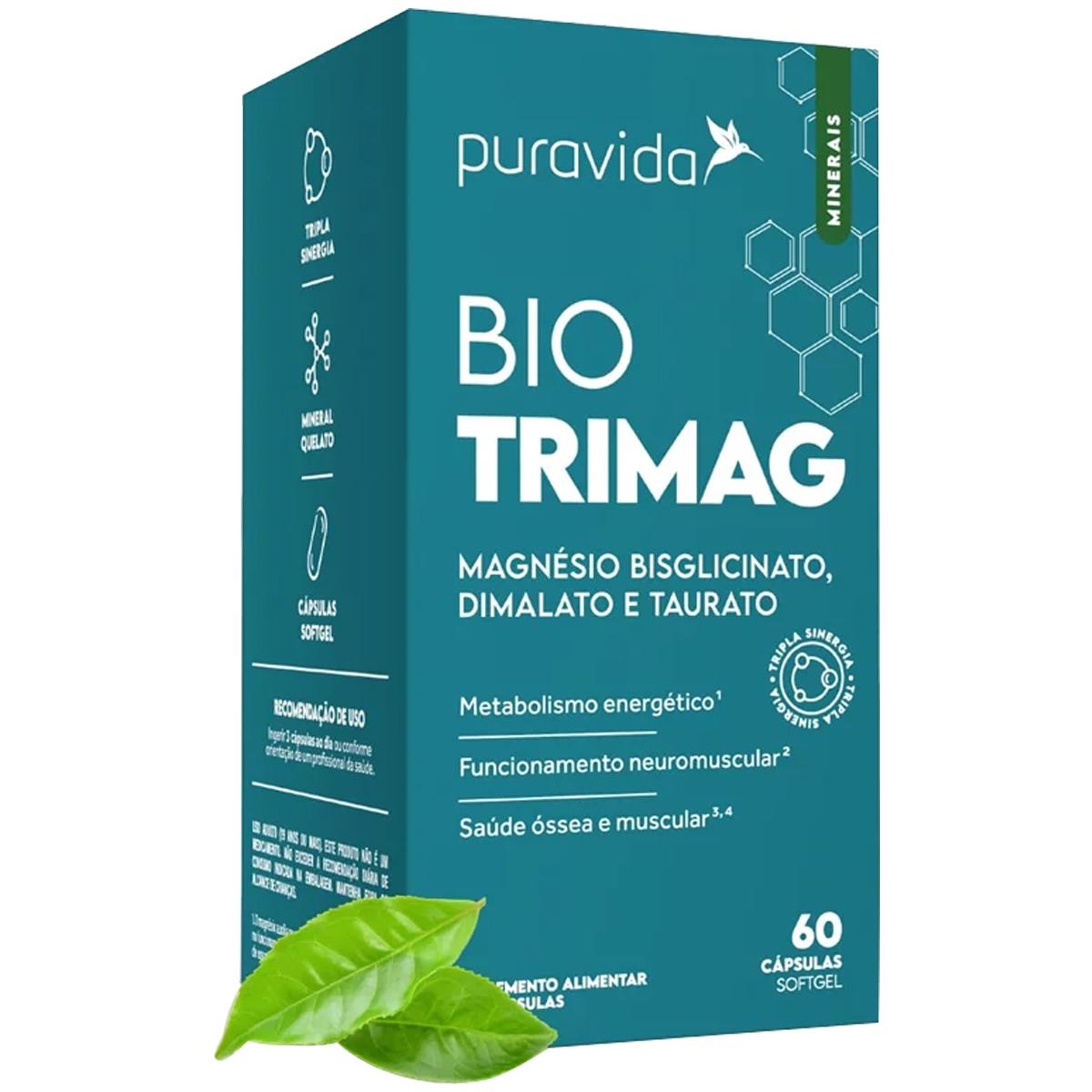 Bio Trimag Puravida 60 Cápsulas - Bio Trimag Puravida 60 Cápsulas ...