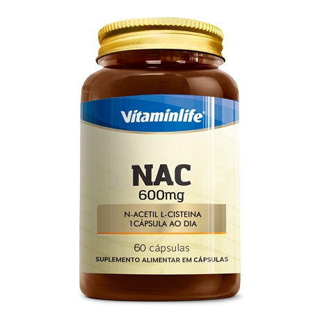 Nac Vitaminlife 60 Cápsulas - Nac Vitaminlife 60 Cápsulas - VITAMINLIFE