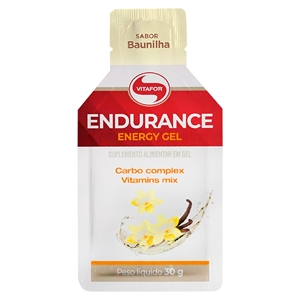 Endurance Energy Gel Vitafor Sachê 30g Baunilha - Endurance Energy Gel ...