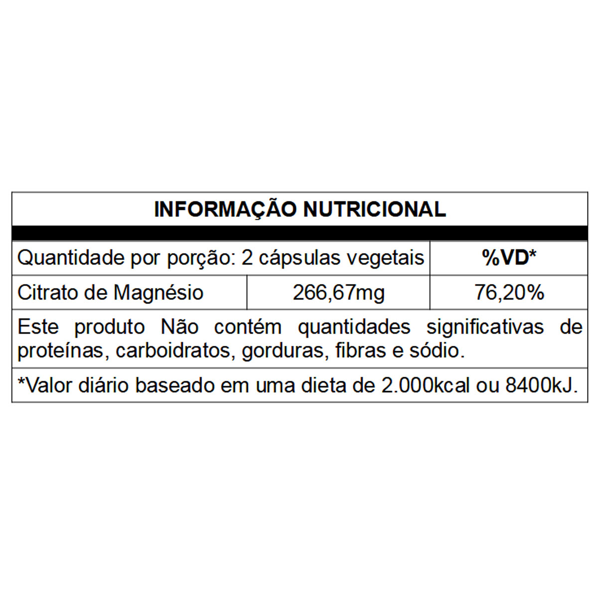 Citrato de Magnésio Now Foods 120 Cápsulas - Citrato de Magnésio Now ...