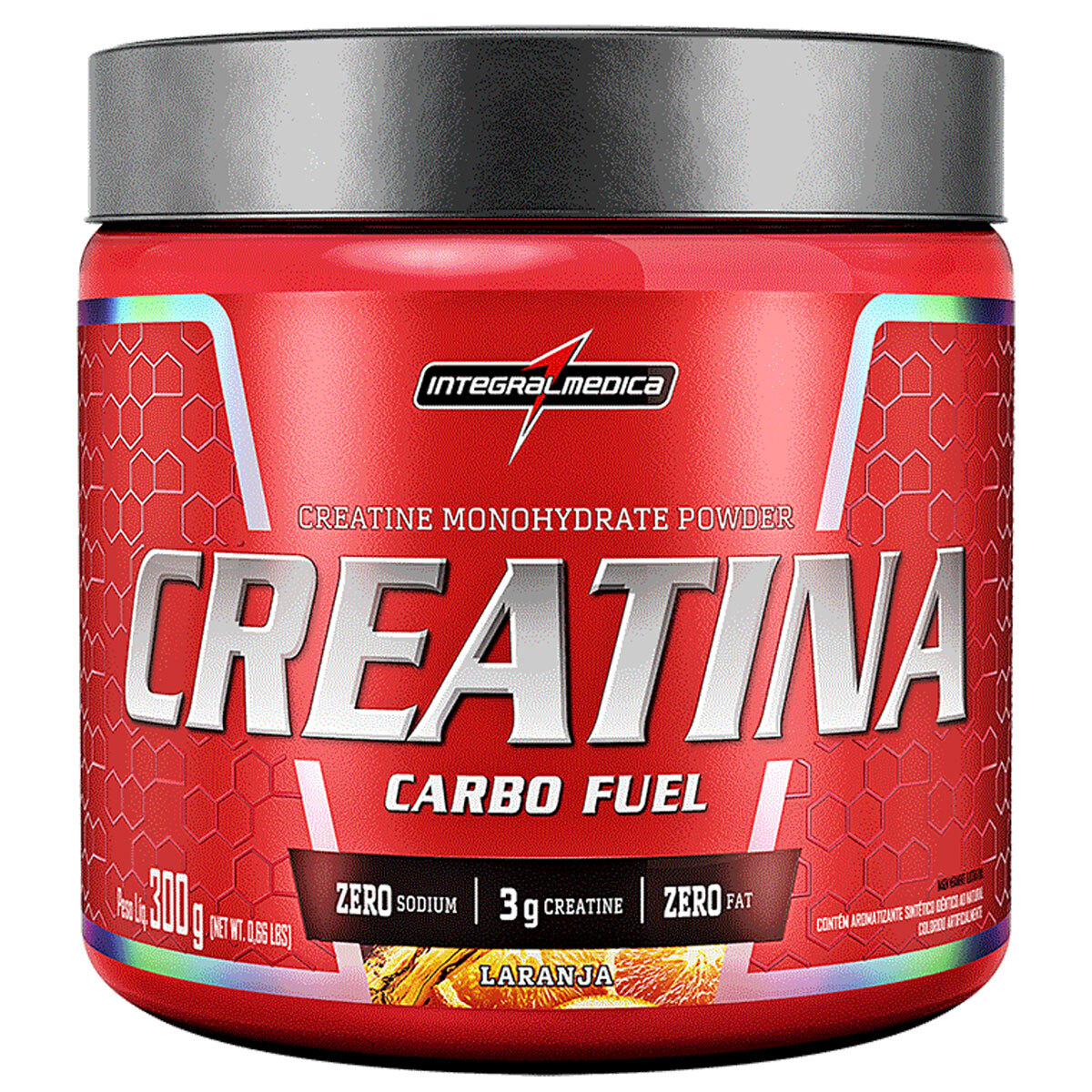 Creatina Carbo Fuel Integralmédica Sabor Laranja 300g - Creatina Carbo ...